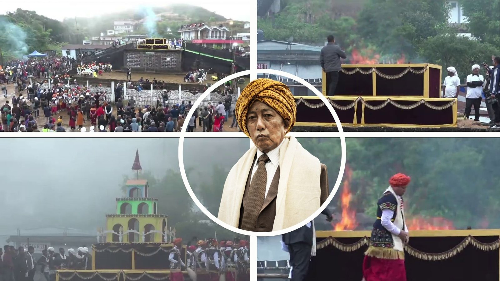 Hima Sohra performs traditional Royal Cremation of Syiem after 99 Years ...